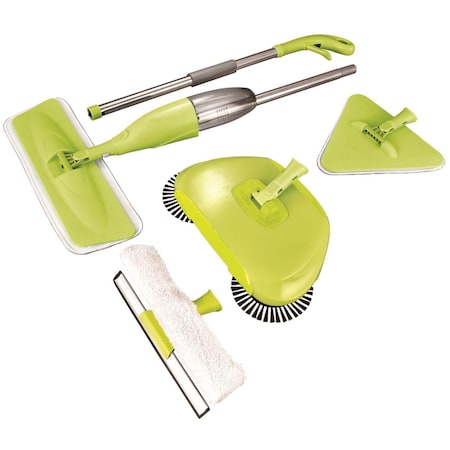 Vortex 5 Piece Spray Mop and Sweeper Set VO2968377 | Zoro